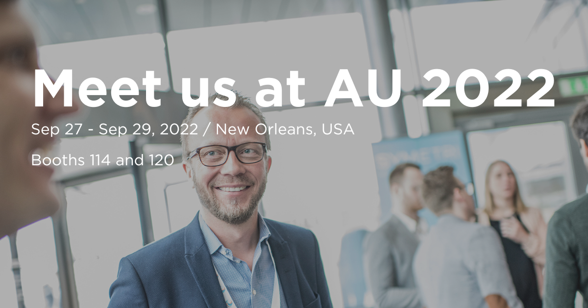 Meet us at Autodesk University 2022